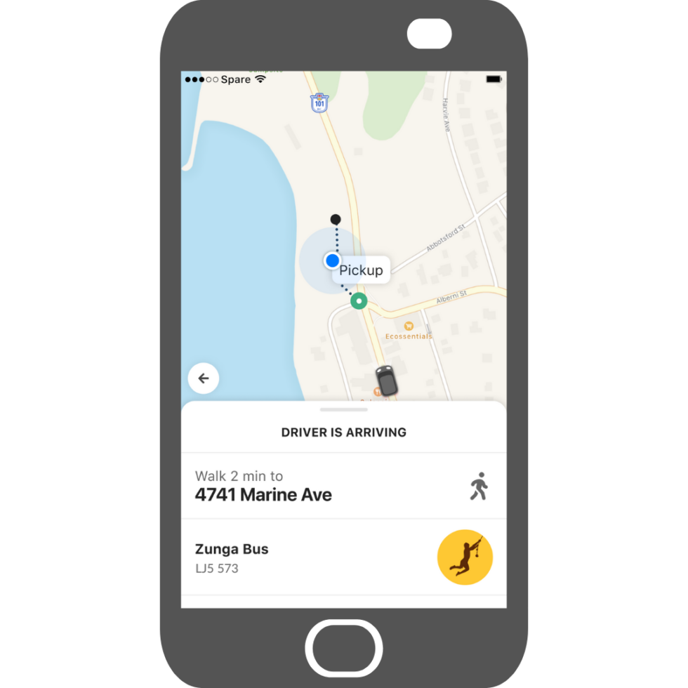 Zunga Bus | On-Demand Transit in Powell River